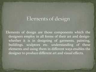 1.elements of design | PPTX