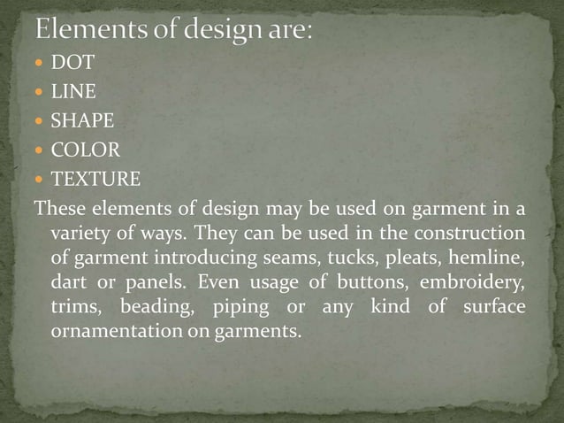 1.elements of design | PPT