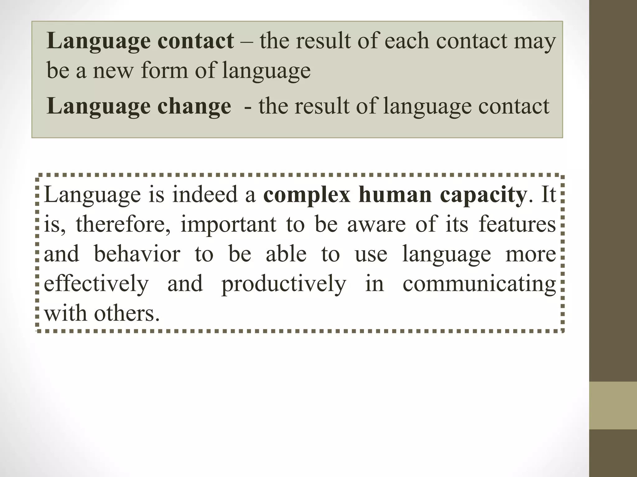 What Is Language? | PPT