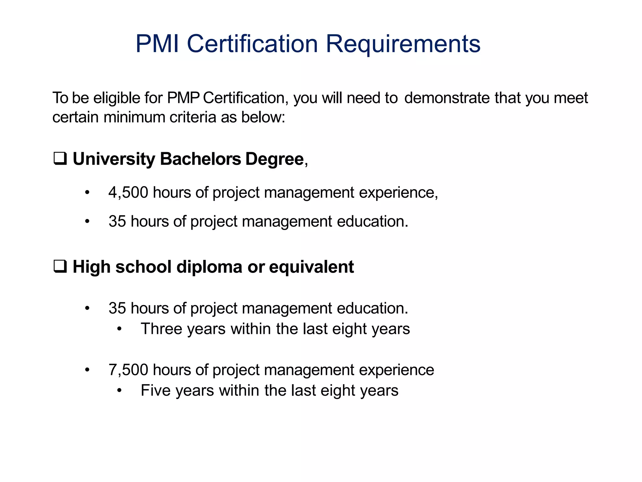 PMP Exam Prep_sample slides | PDF