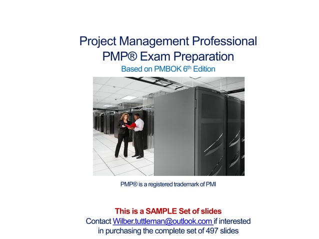 PMP Exam Prep_sample slides | PDF | Educational Assessment | Education