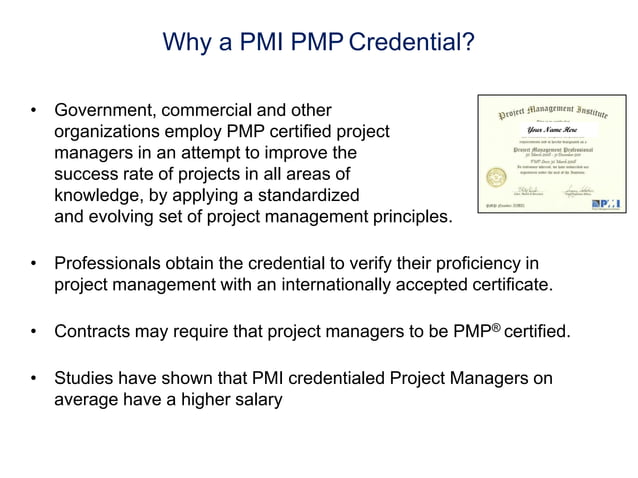 PMP Exam Prep_sample slides | PDF | Educational Assessment | Education