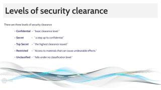 Secruity Clearance | PPT