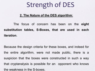 Block Ciphers and the Data Encryption Standard | PDF