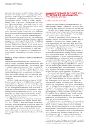 70/40/25 - the European peace and security order under threat | PDF