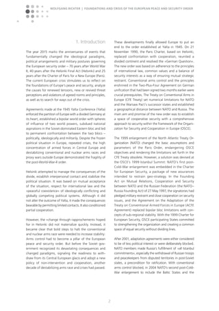 Foundations and crisis of the European peace and security order | PDF