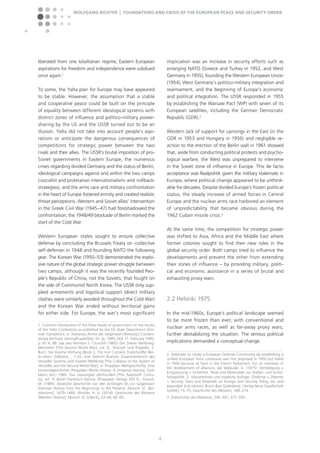 Foundations and crisis of the European peace and security order | PDF