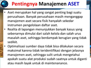 Prinsip & Isu Penting Manajemen Aset_ Materi Training "ASSET MANAGEMENT ...
