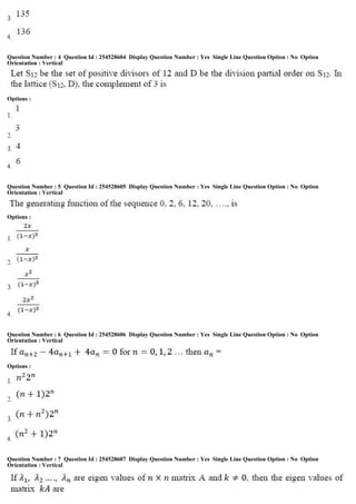 AP PGECET Computer Science 2017 question paper | PDF