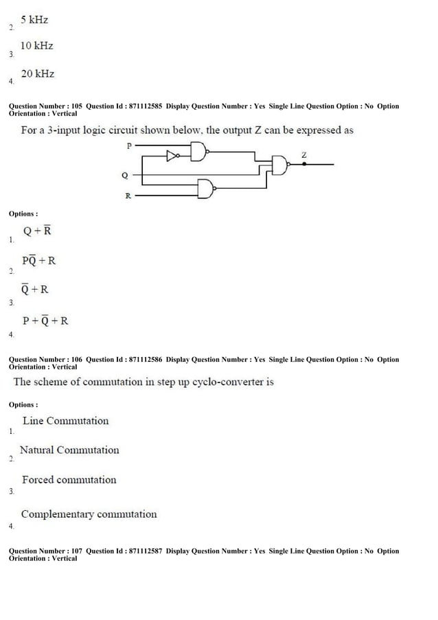 AP PGECET Electrical Engineering 2017 question paper | PDF