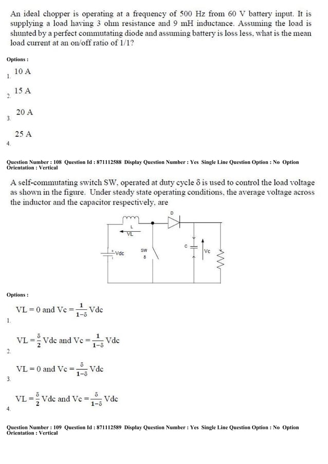 AP PGECET Electrical Engineering 2017 question paper | PDF