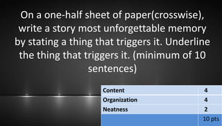 All about Flashback | PPTX