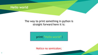 Python For Machine Learning | PPT