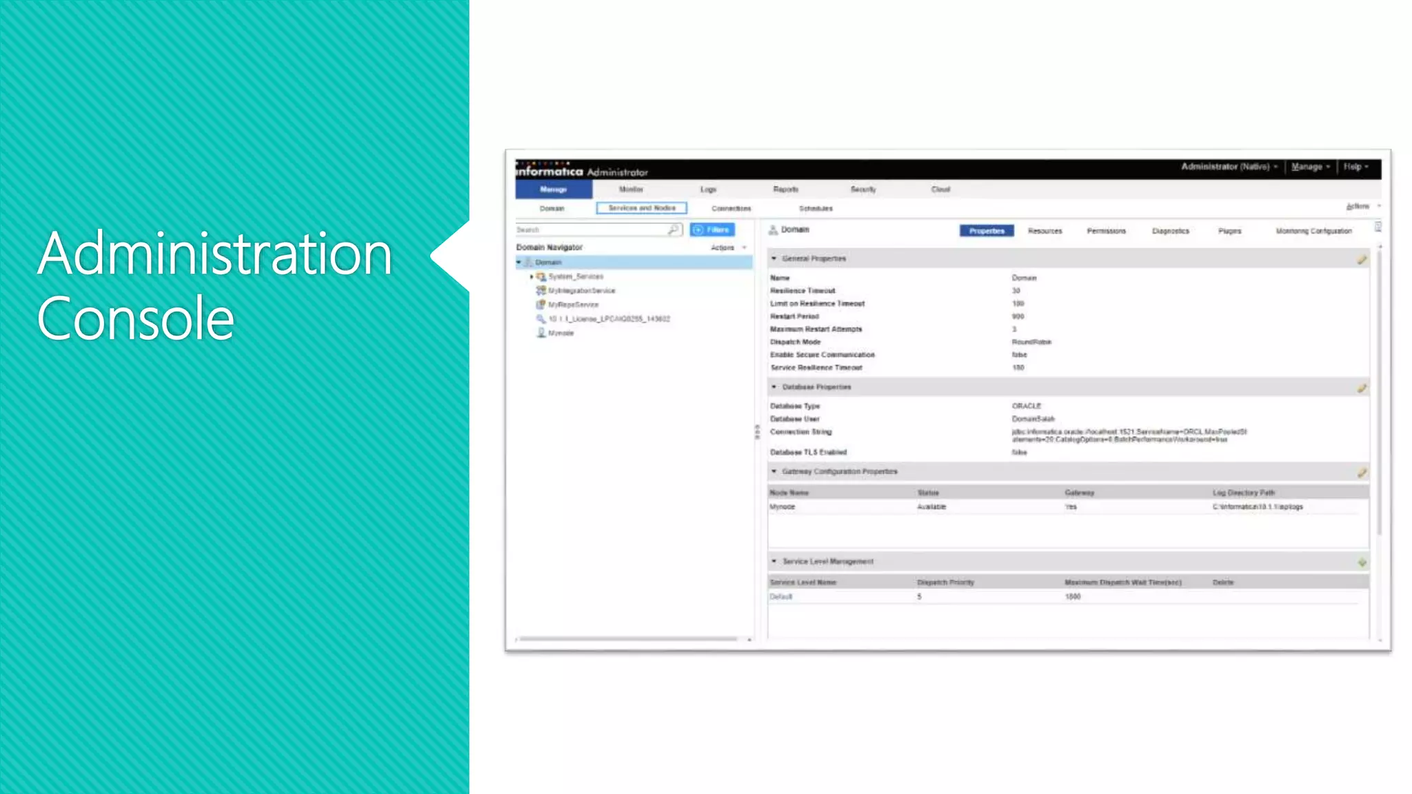 1. informatica power center architecture | PPTX
