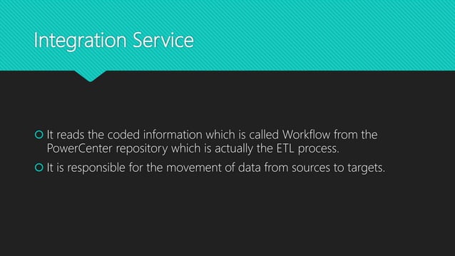 1. informatica power center architecture | PPTX | Databases | Computer Software and Applications