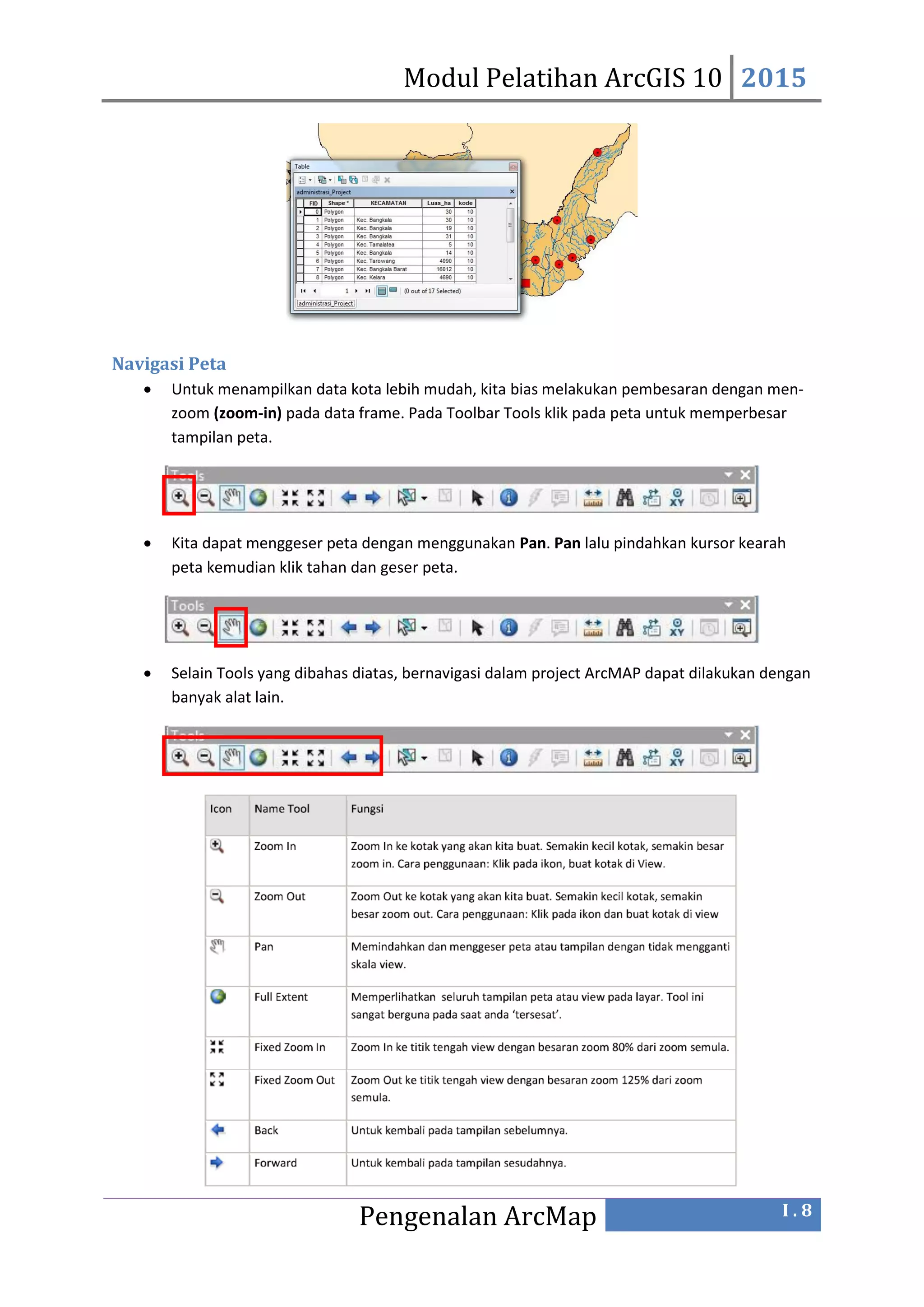 Pengenalan ArcMap | PDF