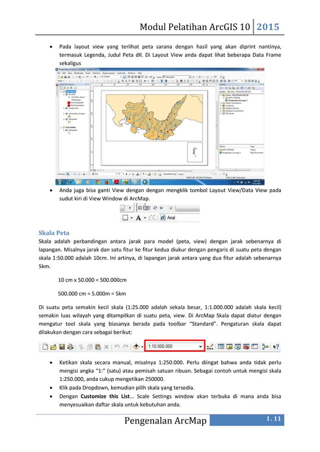 Pengenalan ArcMap | PDF
