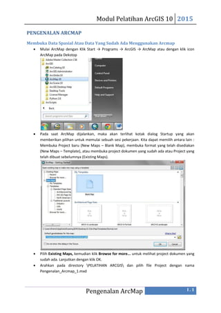 Pengenalan ArcMap | PDF