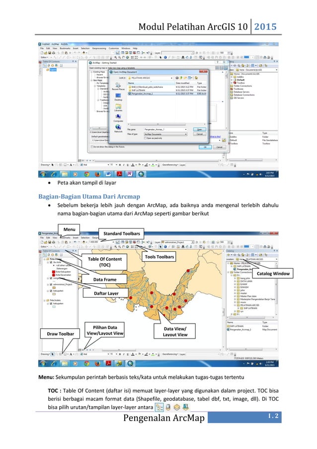 Pengenalan ArcMap | PDF