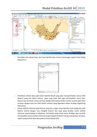 Pengenalan ArcMap | PDF