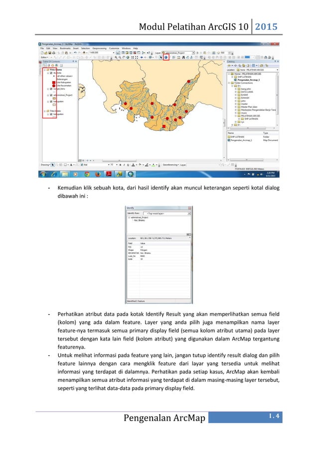 Pengenalan ArcMap | PDF