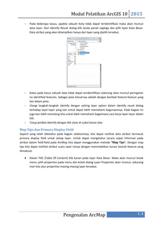 Pengenalan ArcMap | PDF