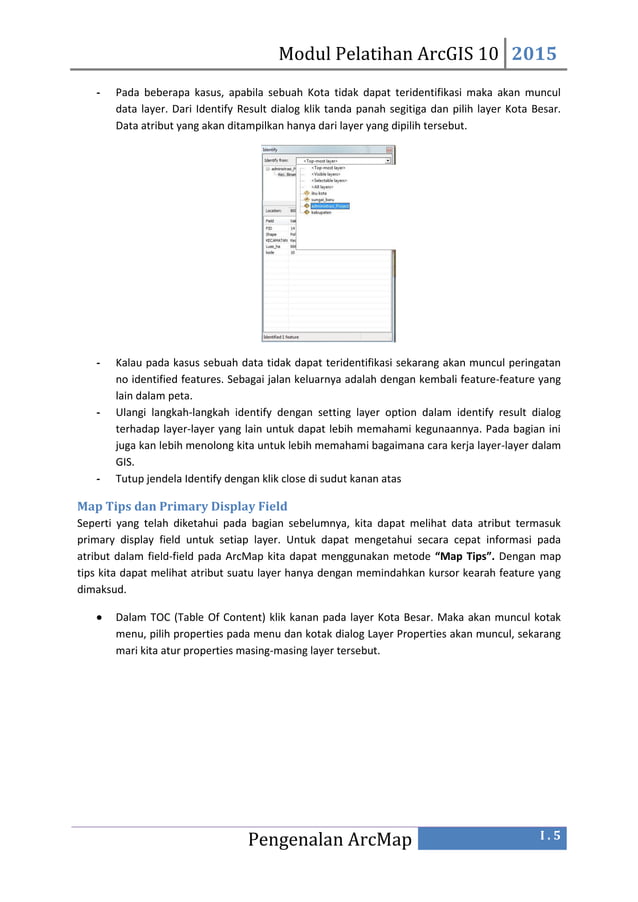 Pengenalan ArcMap | PDF