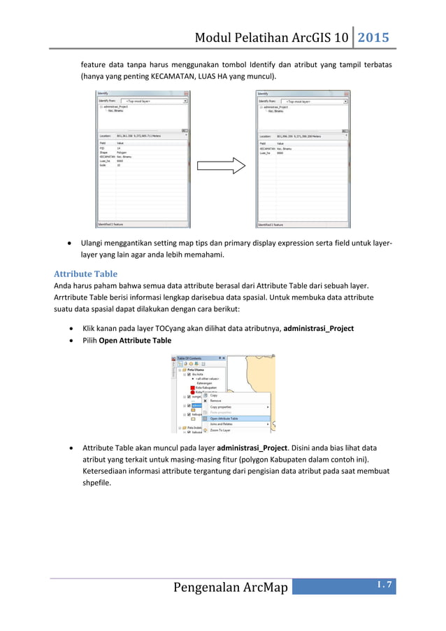 Pengenalan ArcMap | PDF