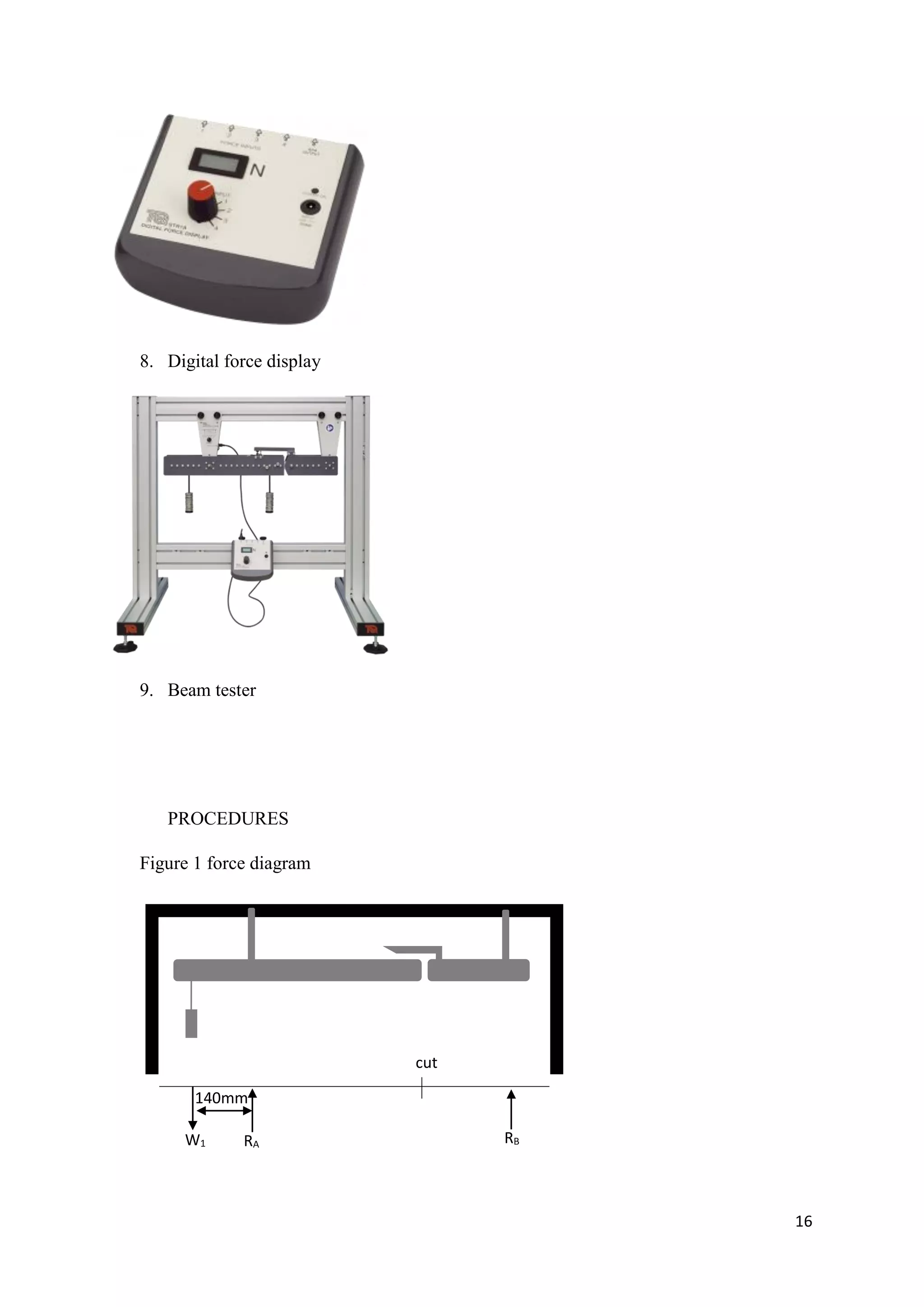 LAB REPORT SHEAR FORCE IN A BEAM | PDF
