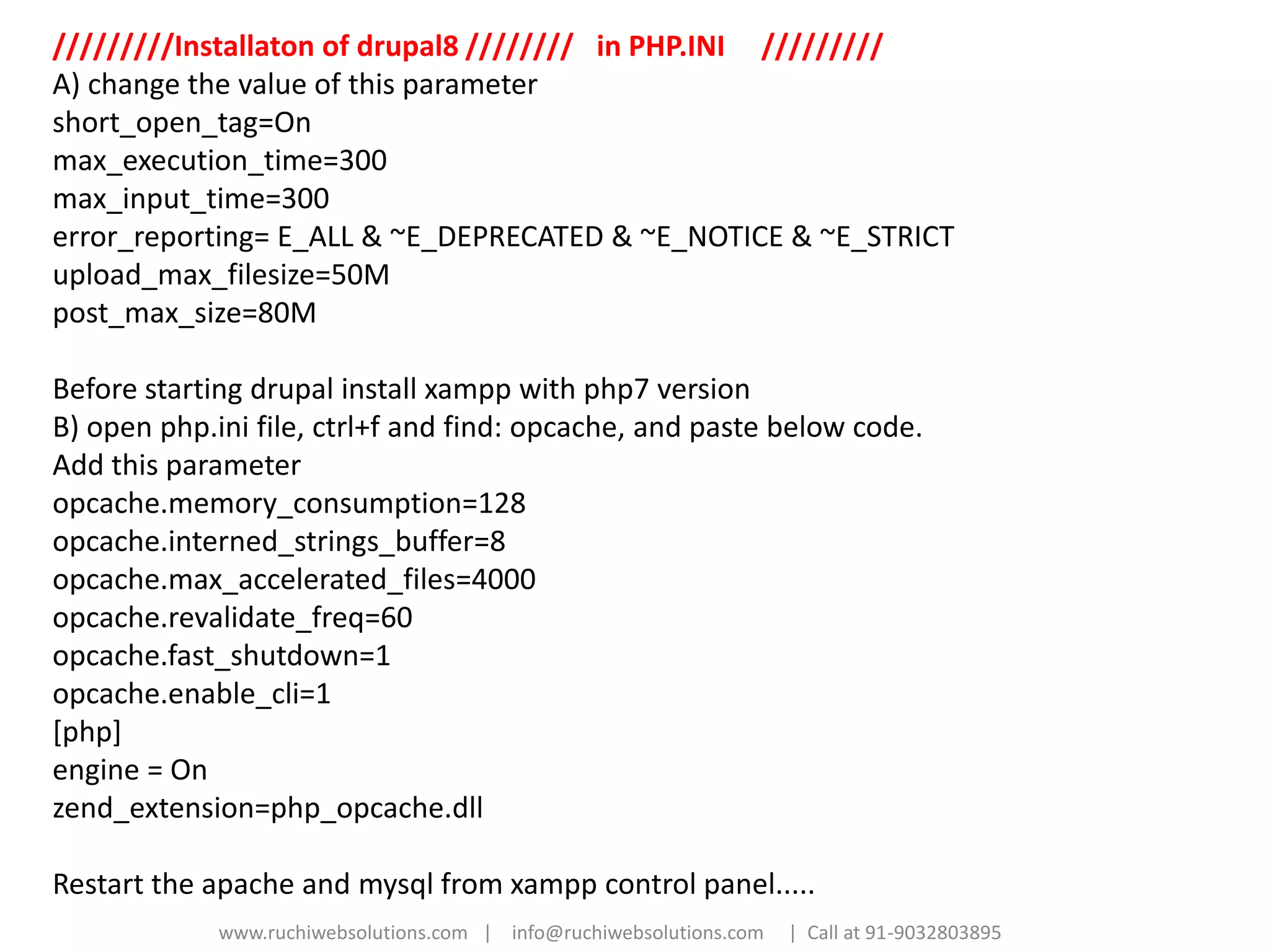 Drupal8 corporate training in Hyderabad | PPT