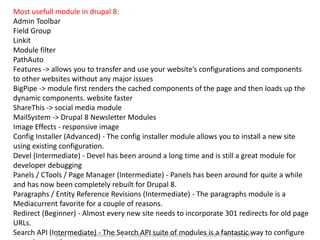 Drupal8 corporate training in Hyderabad | PPT