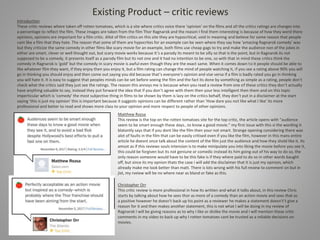 1. research + initial ideas unit 9 copy | PPT