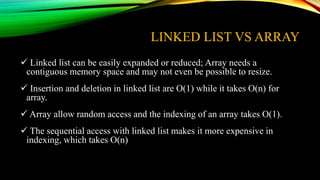 1.Array and linklst definition | PPT