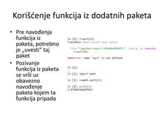 OKAP 2.2 Python programiranje - korak po korak | PPTX