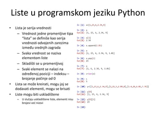 OKAP 2.2 Python programiranje - korak po korak | PPT