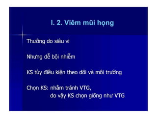 CHIẾN LƯỢC SỬ DỤNG KHÁNG SINH TRONG NHI KHOA | PPT
