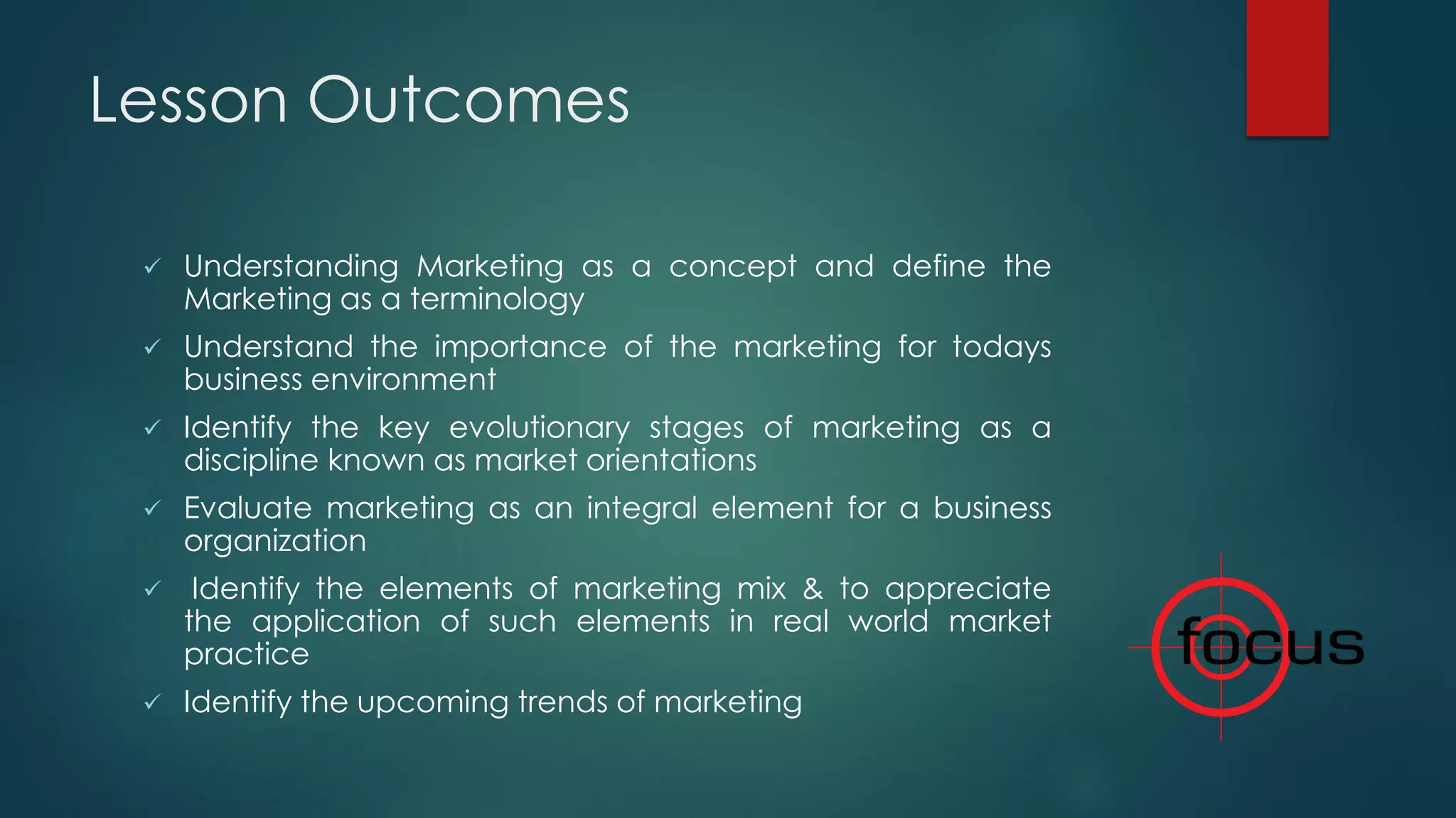 Introduction to Marketing | PDF | Marketing and Advertising | Business