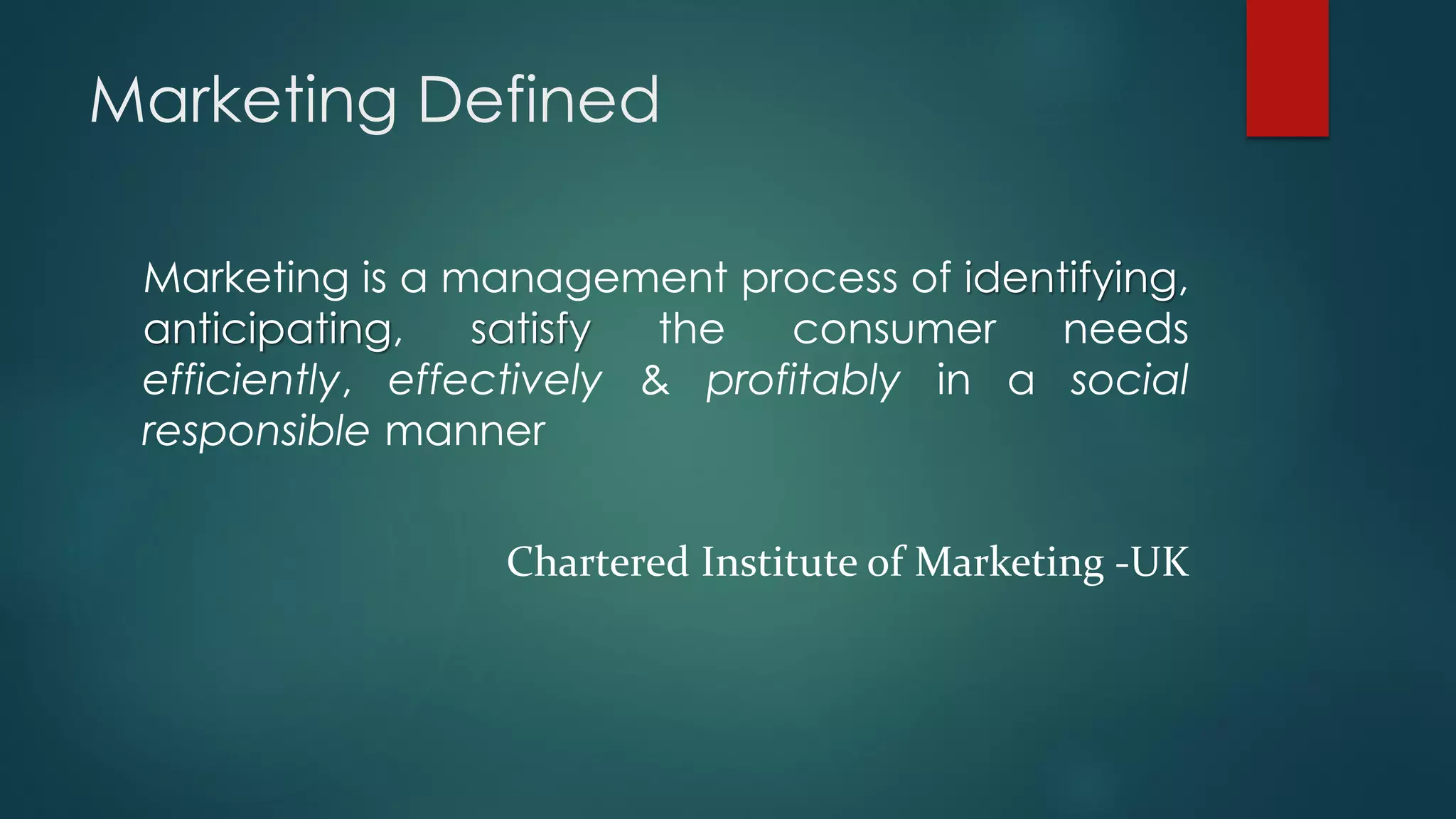 Introduction to Marketing | PDF | Marketing and Advertising | Business