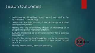 Introduction to Marketing | PDF | Marketing and Advertising | Business