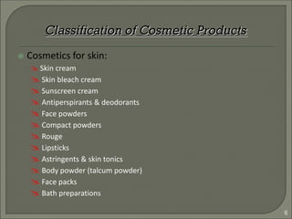 Introduction to cosmetics | PDF