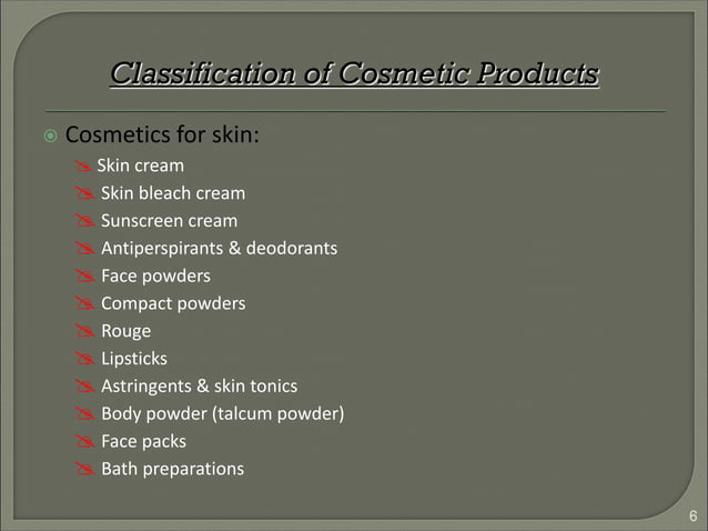 Introduction to cosmetics | PDF | Skin Care | Beauty