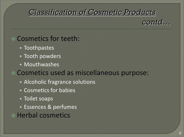Introduction to cosmetics | PDF | Skin Care | Beauty