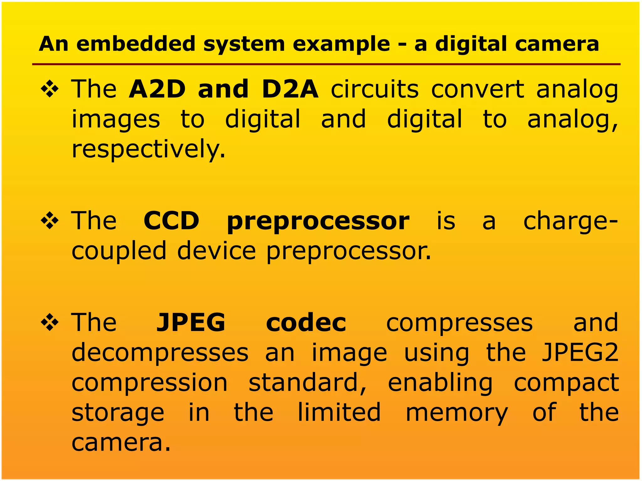 Introduction to embedded system | PPTX