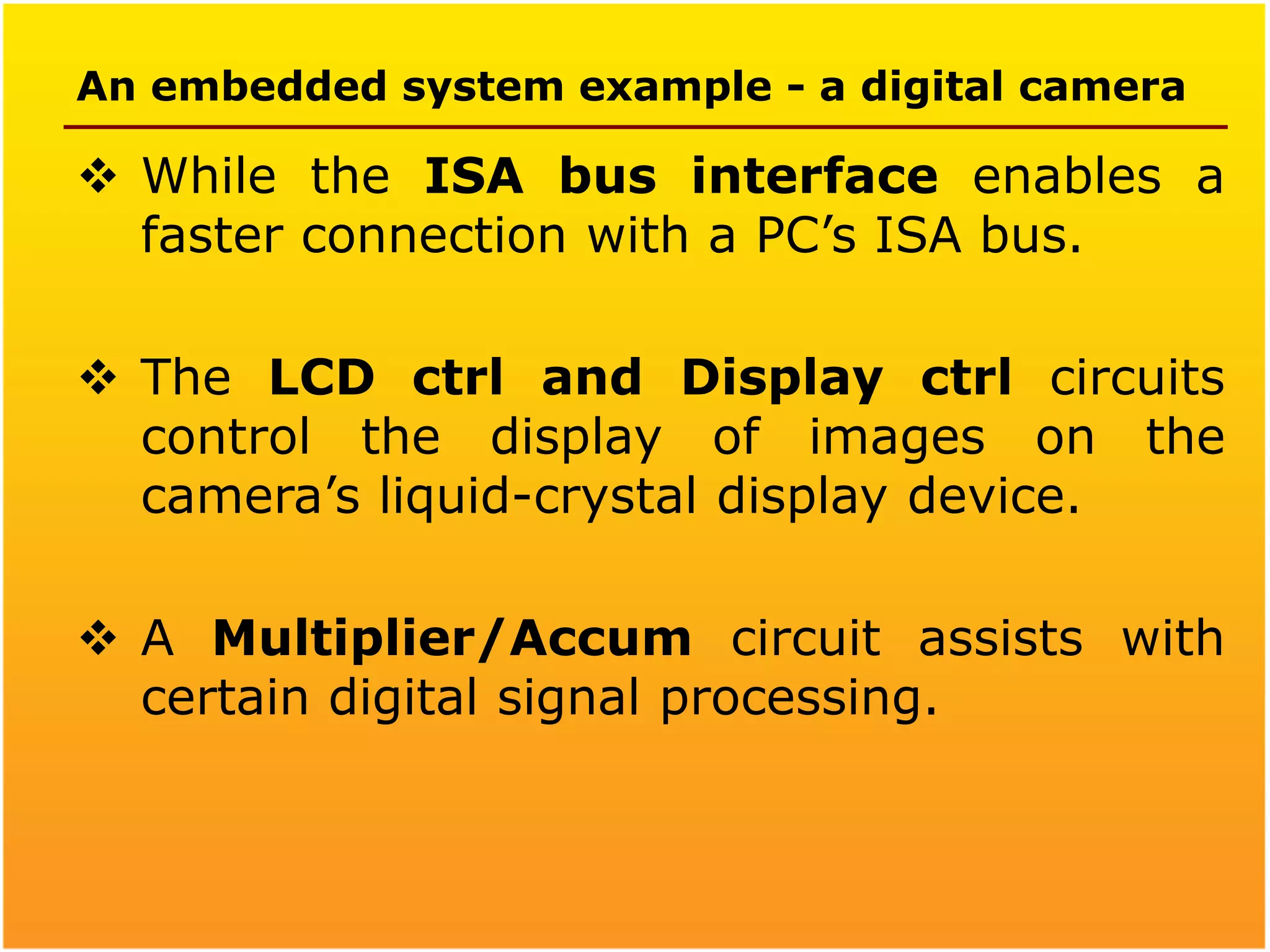 Introduction to embedded system | PPTX