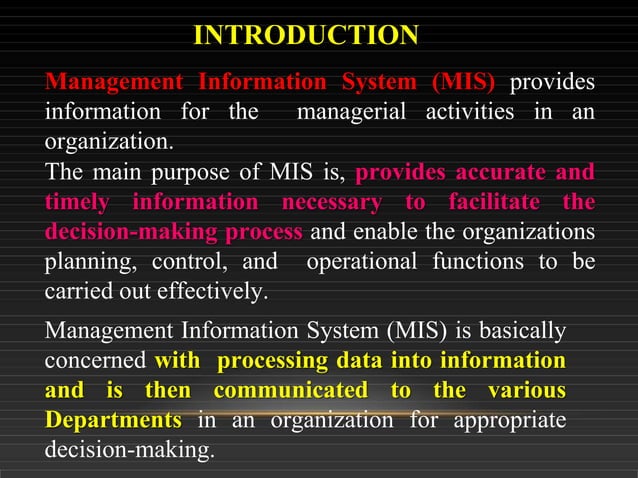 1. management information system pgp1 | PPT