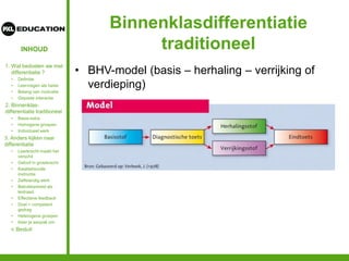 PPT differentiatie in de klas (p.6-18) | PPT