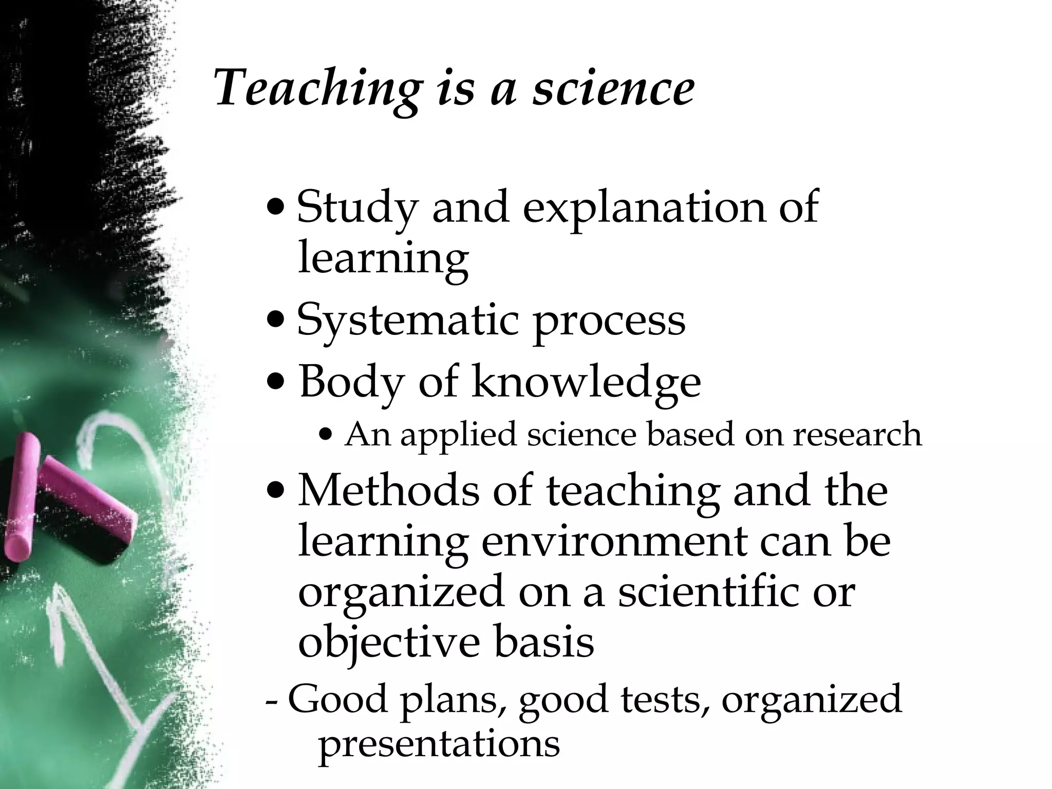 teaching profession | PPT