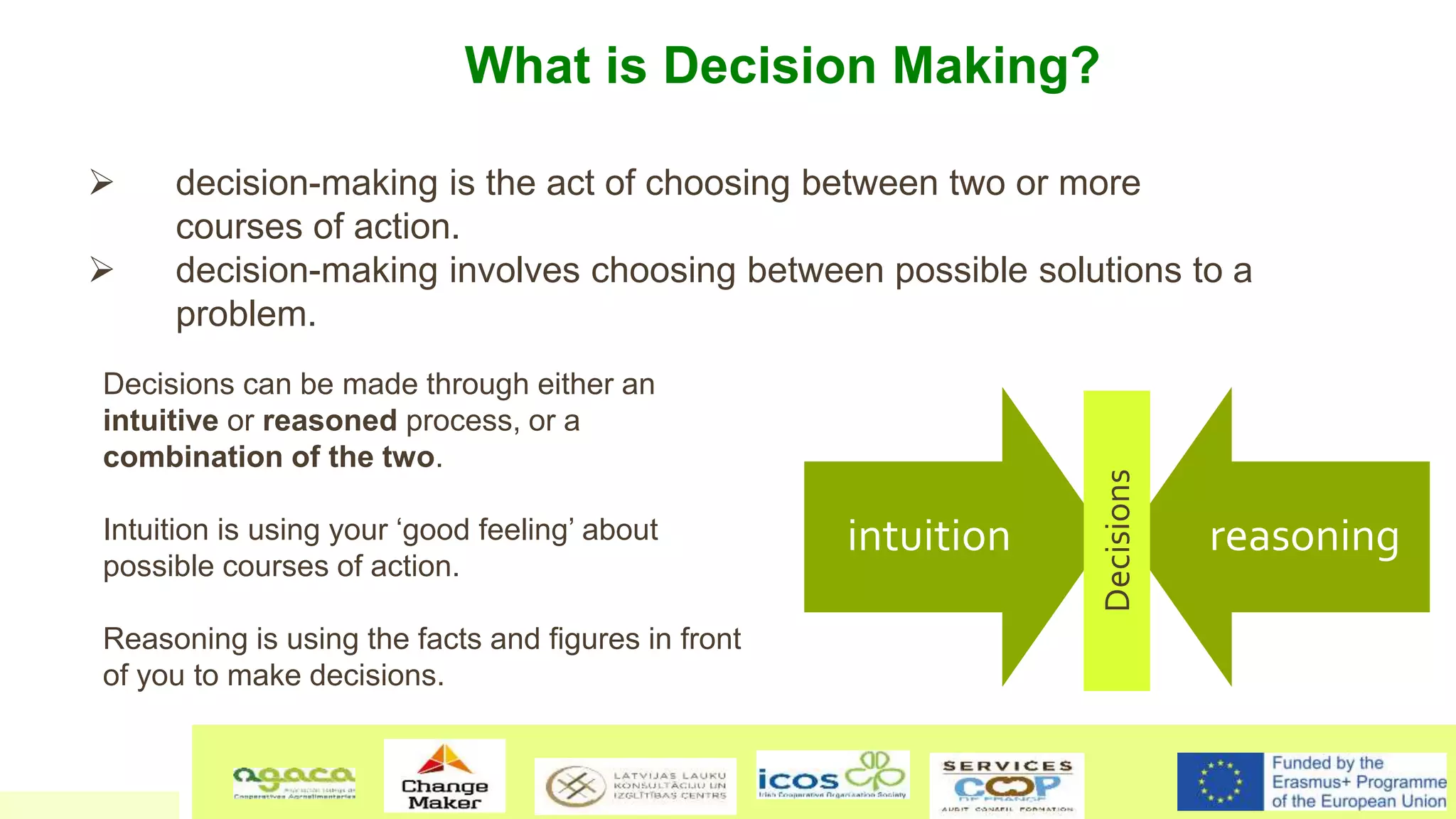 Decision Making - Basic Farm Management - LeadFarm Project | PPTX