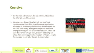 Leadership - Co-operative values and culture - LeadFarm Project | PPTX