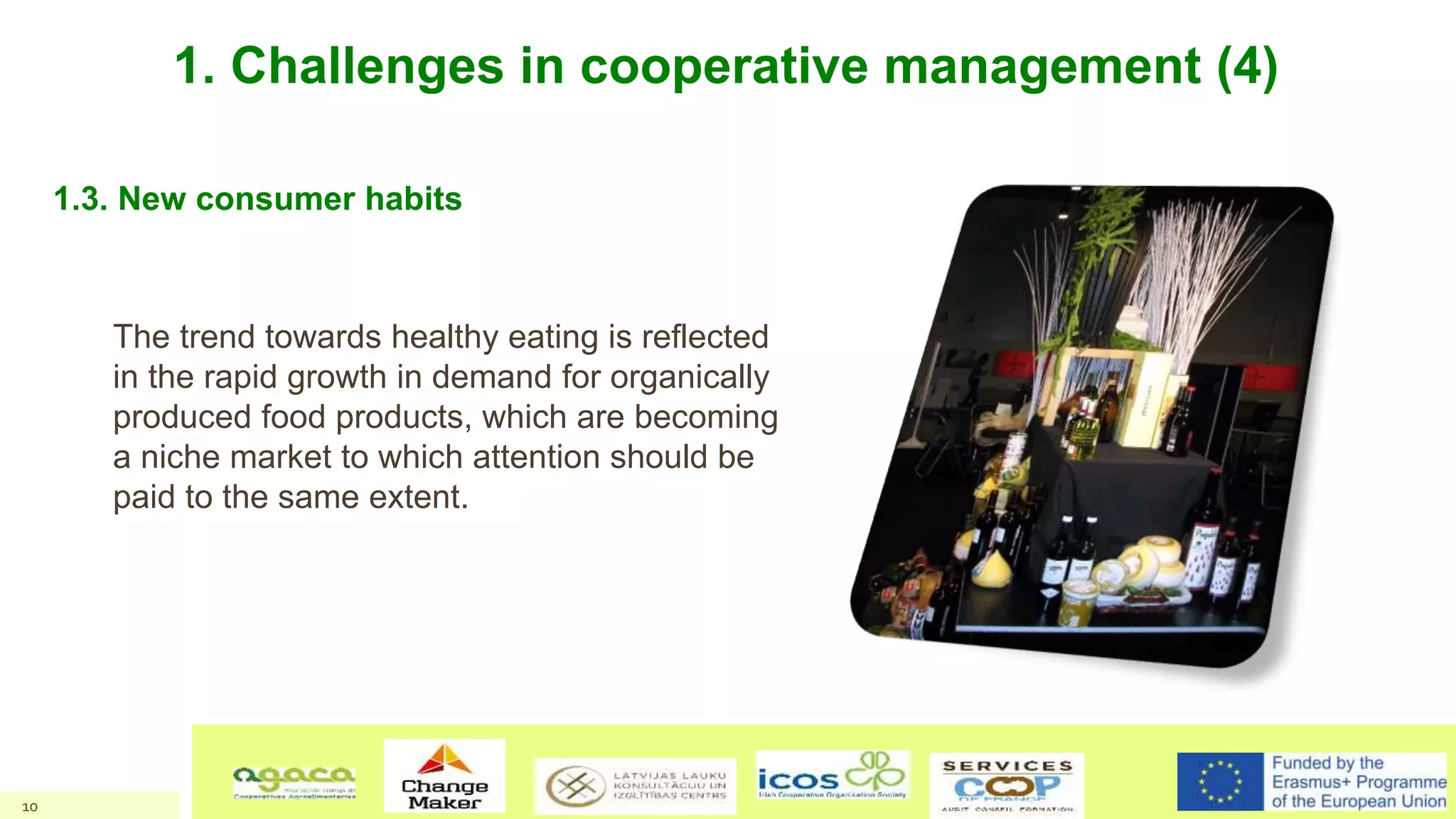 Organizational skills - Co-operative values and culture | PPT